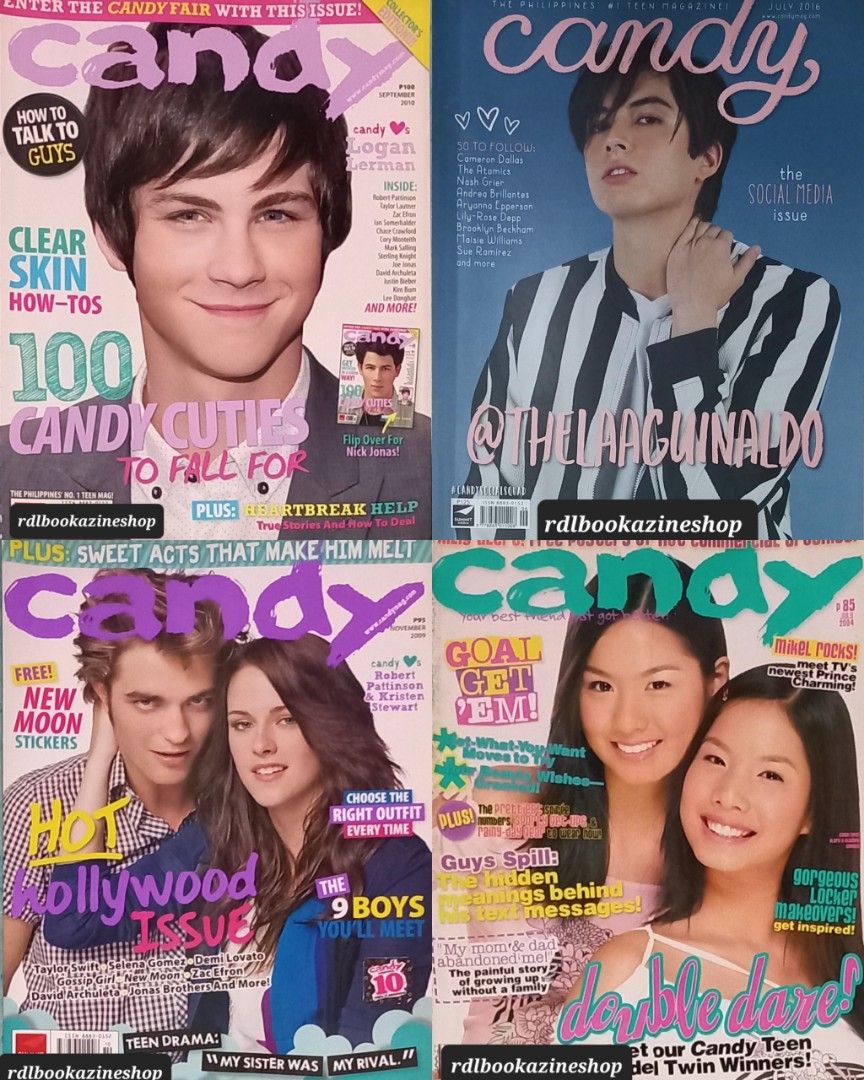 30 pcs Teen Magazine PH Edition (Candy, Meg)/ Sold as Set, Hobbies ...