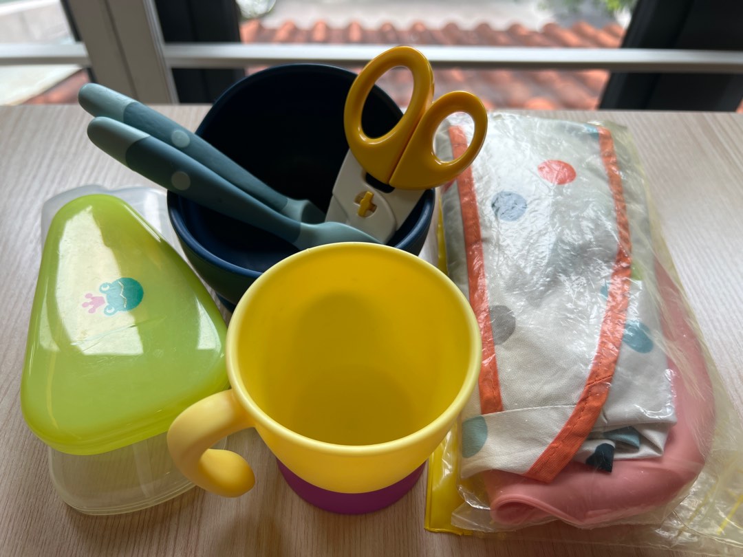 6 items baby feeding set, Babies & Kids, Nursing & Feeding, Weaning ...