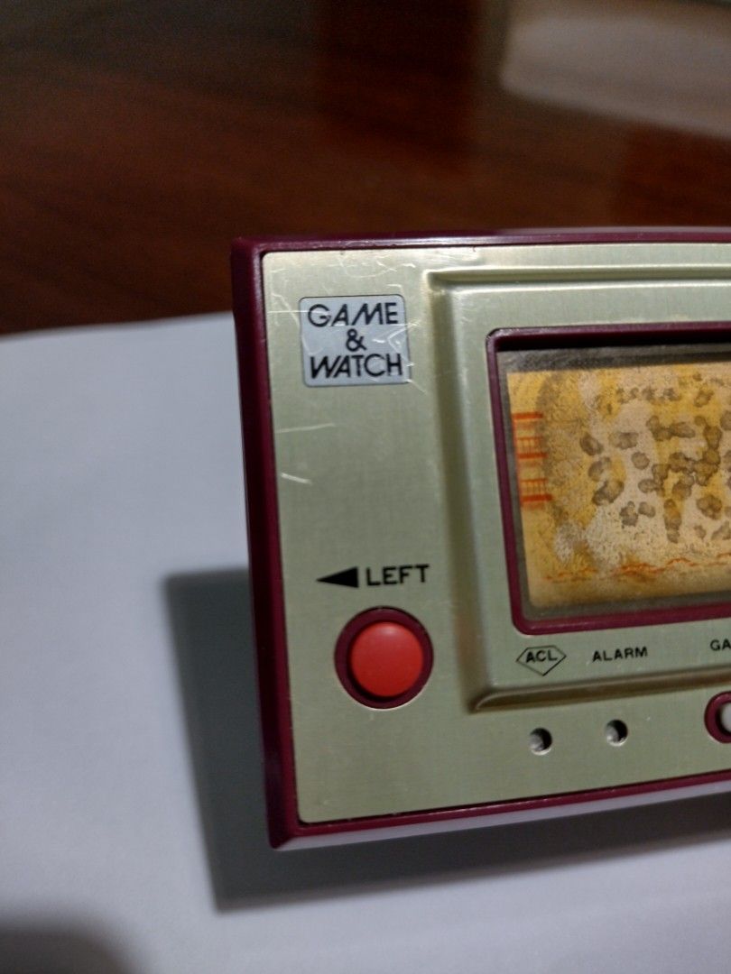 ( 留意内文 )日版 1981年 Nintendo 任天堂 Game&watch 高空擲物Helmet 遊戲機一部, 電子遊戲, 電子遊戲機 ...