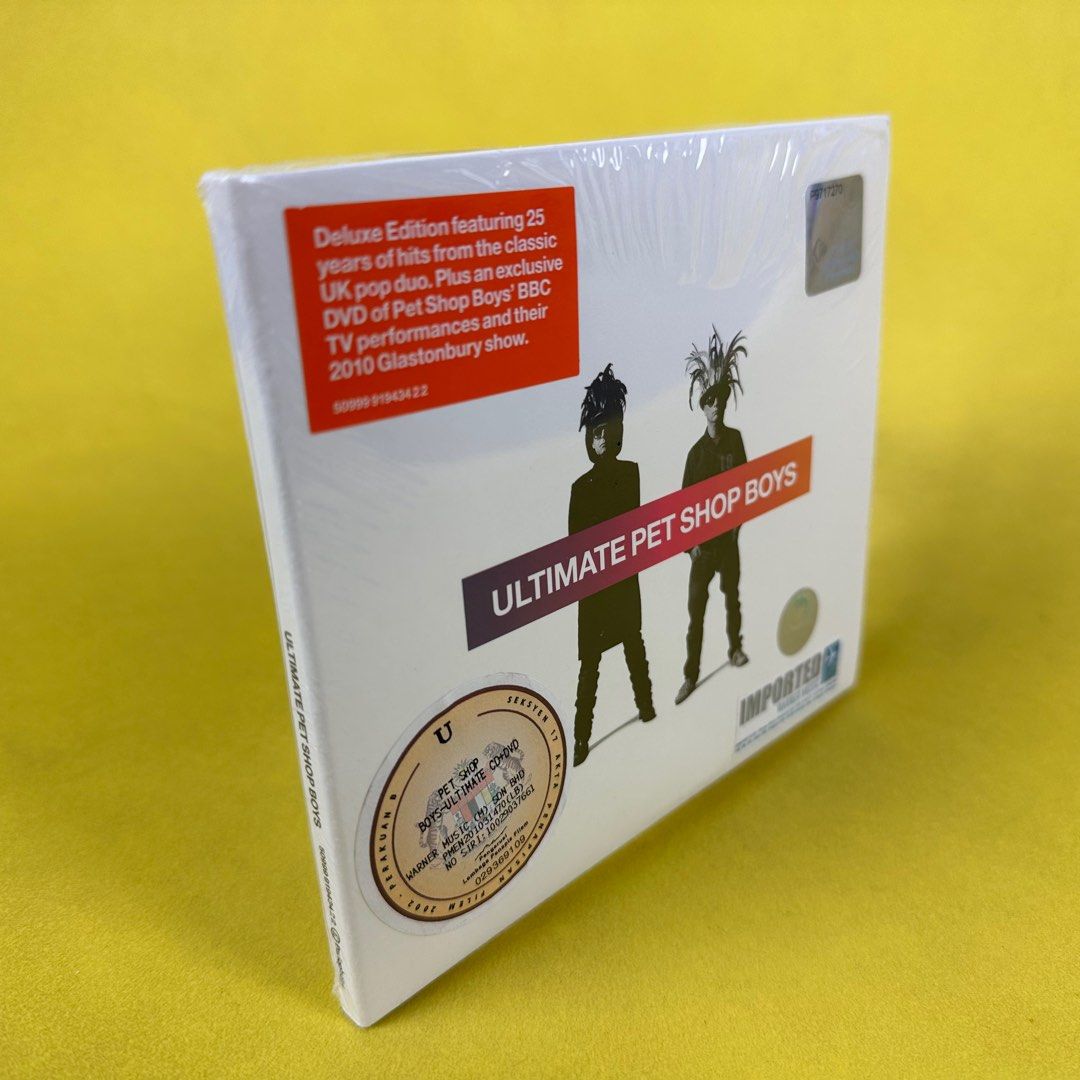 * october offer * Pet Shop Boys Ultimate Pet Shop Boys 2010 CD + DVD ...