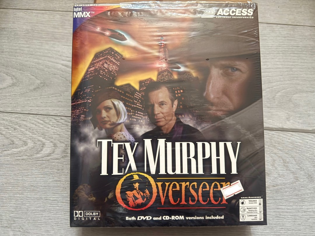 懷舊電腦遊戲 Tex Murphy Overseer, 電子遊戲, 電子遊戲, 其他 - Carousell