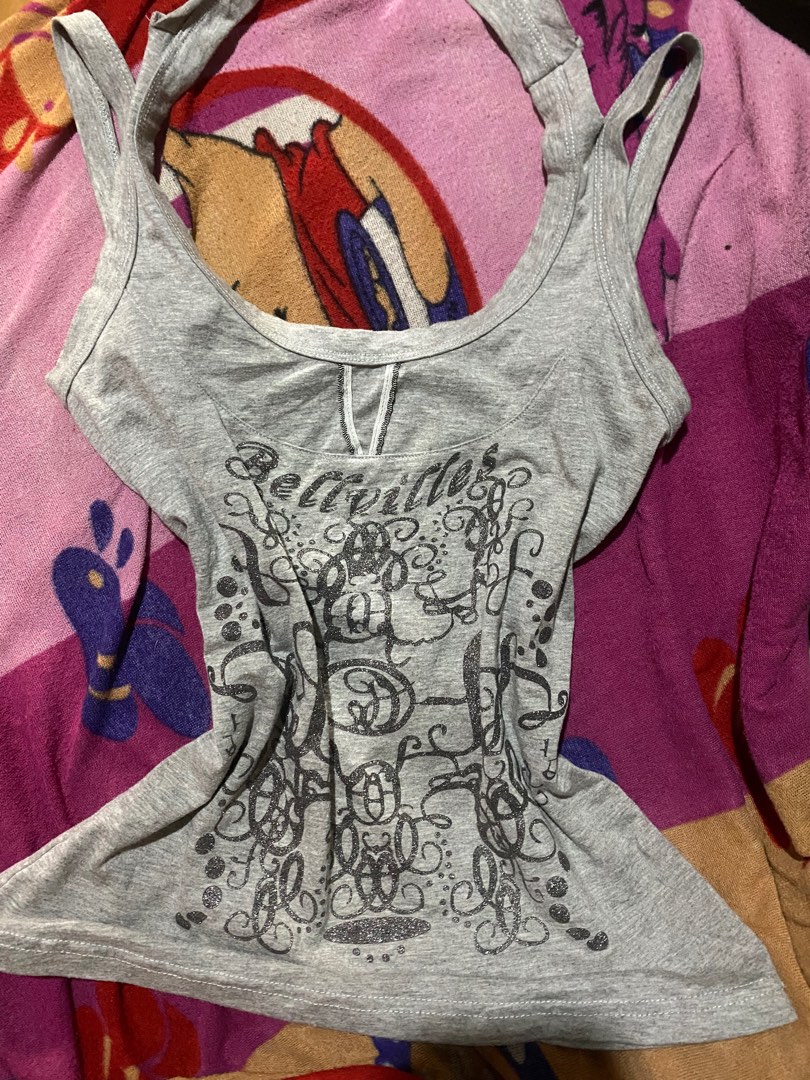 ACUBI TOP HALTER NACK SANDO TOP, Women's Fashion, Tops, Sleeveless on ...