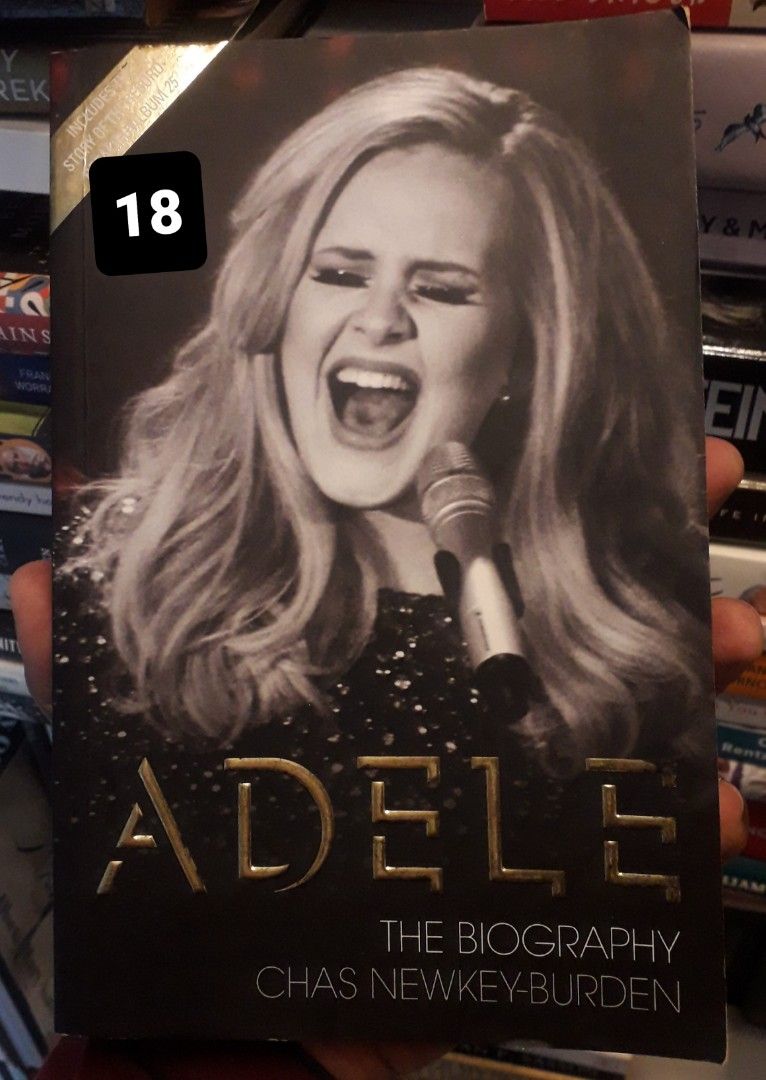 ADELE, The Biography by Chas Newkey-Burden, Hobbies & Toys, Books & Magazines, Storybooks on ...
