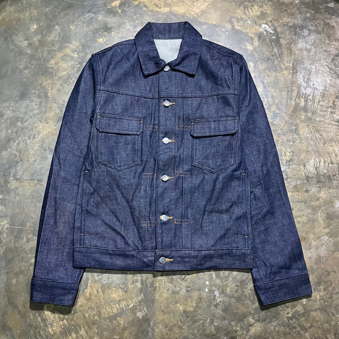 APC - Raw Denim - Type 2 Selvedge Jacket, Men's Fashion, Coats, Jackets ...