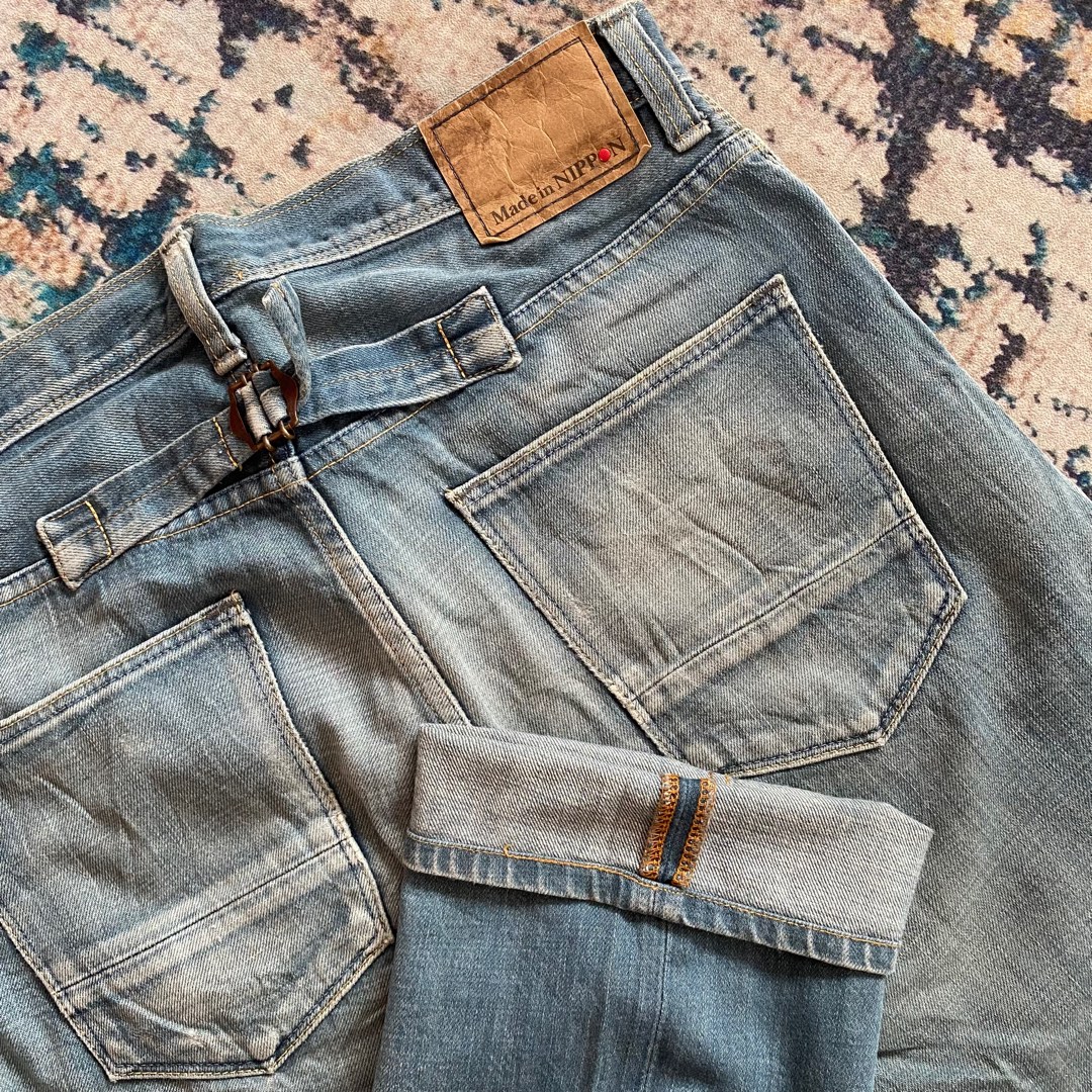 Back number made in japan buckle back distressed rm50, Men's Fashion ...