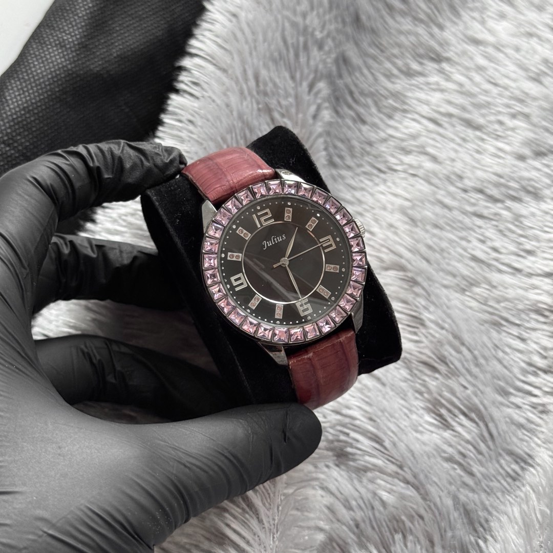 (Barunya 1,8jt) Jam Tangan Julius Korea Original, Fesyen Wanita, Jam ...
