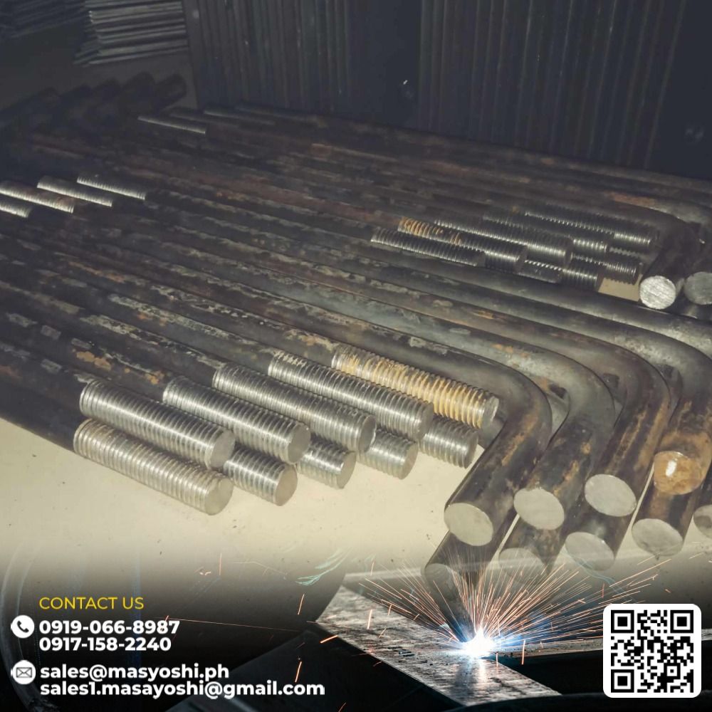 Baseplate | Anchor Bolt | Stiffener | Mild Steel Plate | Threaded Rond ...