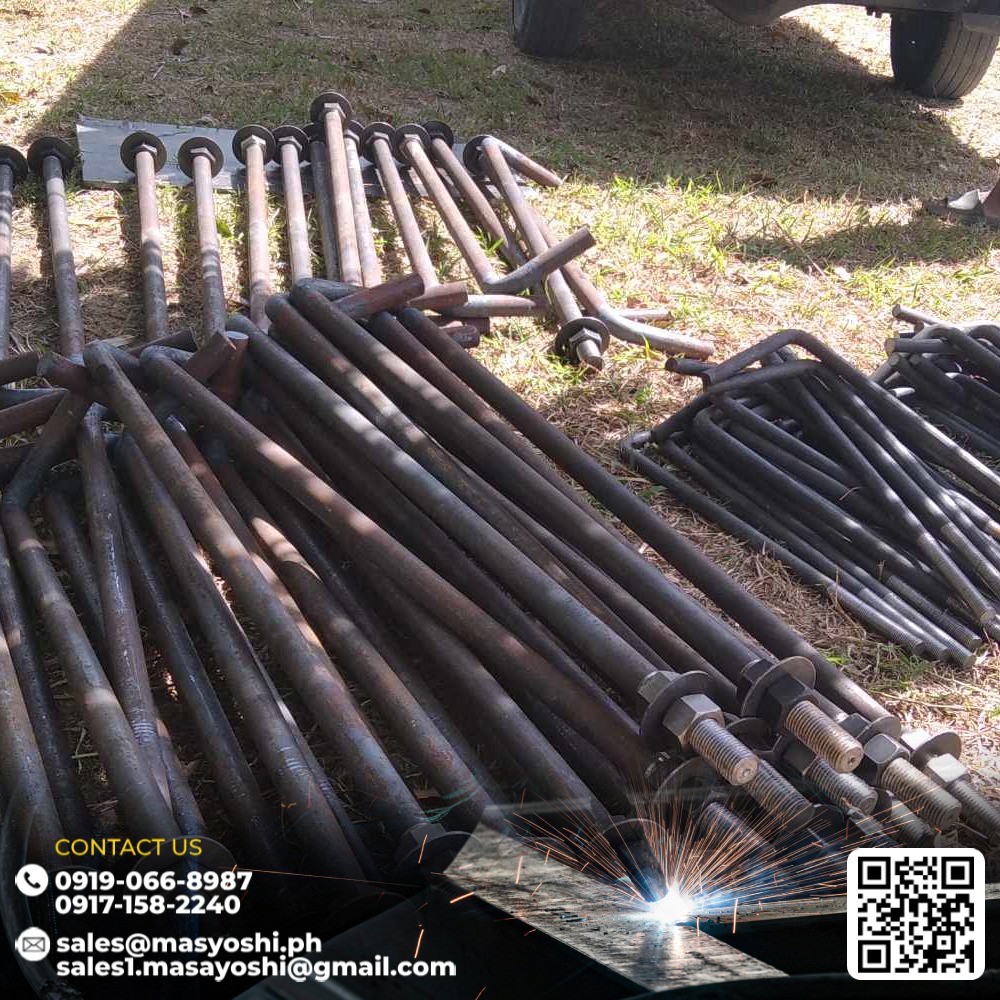 Baseplate | Anchor Bolt | Stiffener | Mild Steel Plate | Threaded Rond ...