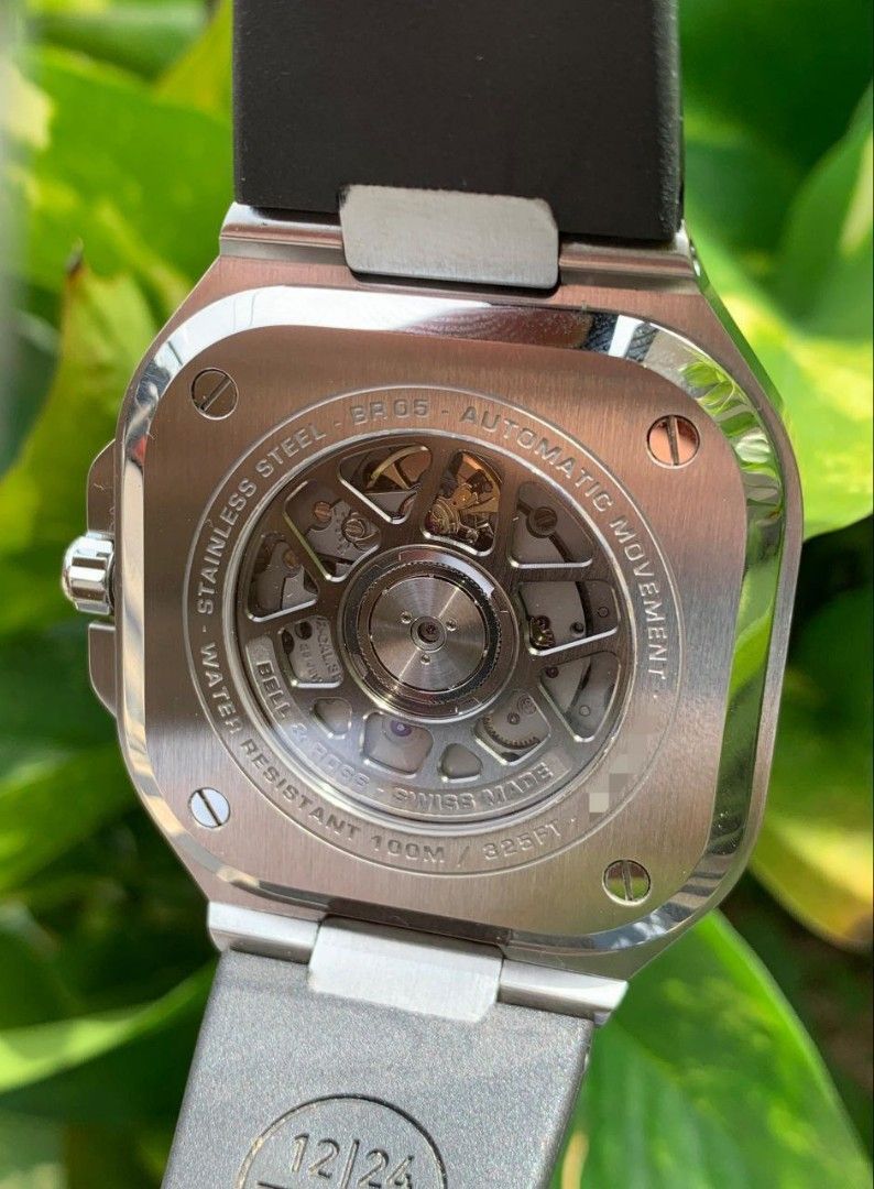 Bell & Ross BR05 GMT 41mm BR05G-BL-ST/SRB, Luxury, Watches on Carousell