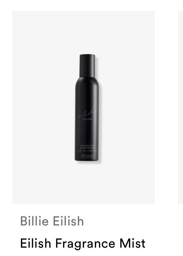 Billie Eilish Body Mist 236 ml, Beauty & Personal Care, Fragrance ...
