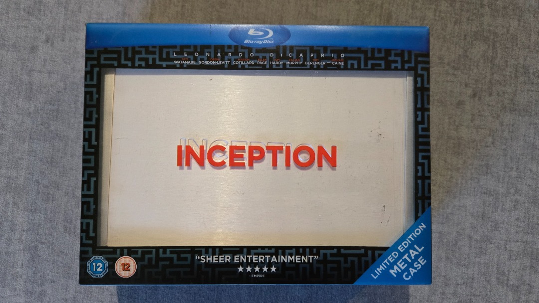 [Blueray Disc] Inception by Leonardo DiCaprio Collectors Edition with ...