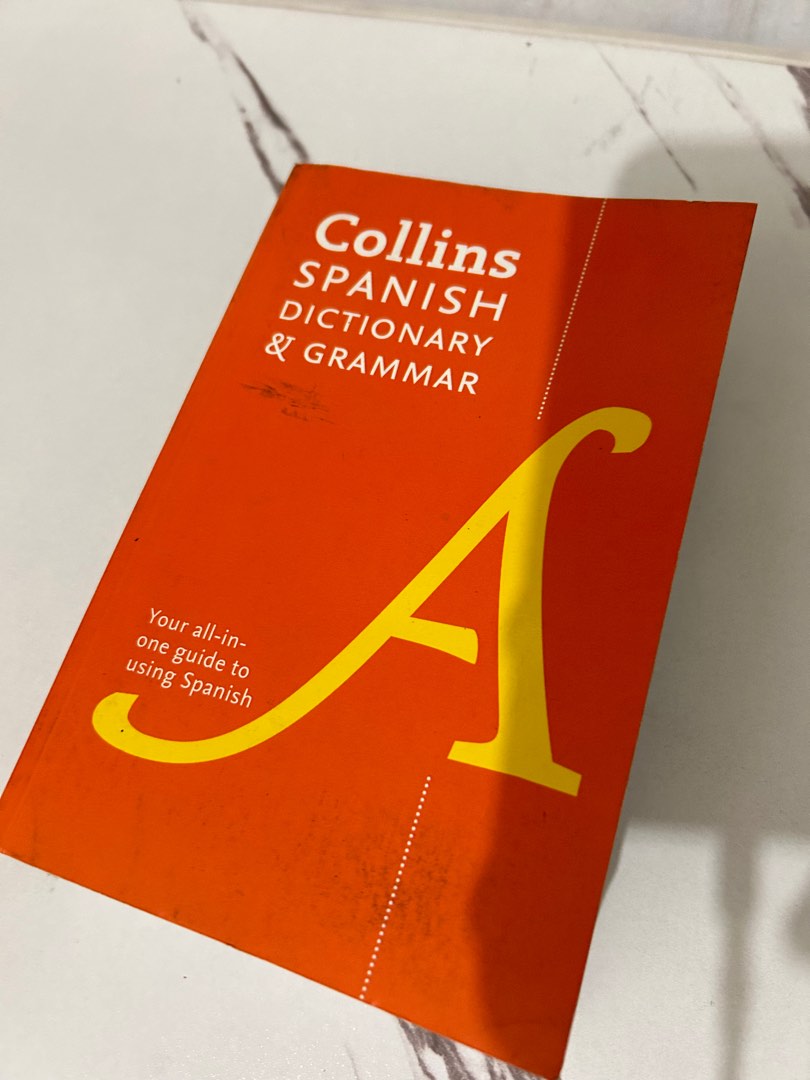 Book -Collins Spanish Dictionary and Grammar, Hobbies & Toys, Books ...