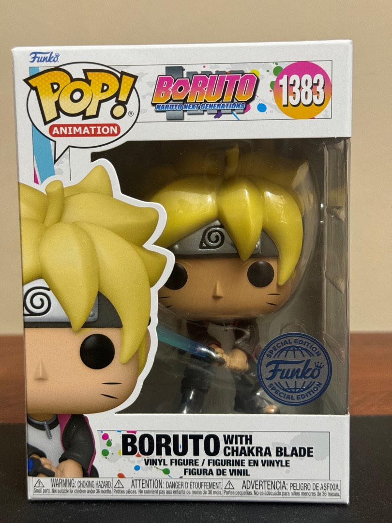 Boruto with Chakra Blade Funko Pop | 1383 | Boruto, Hobbies & Toys ...