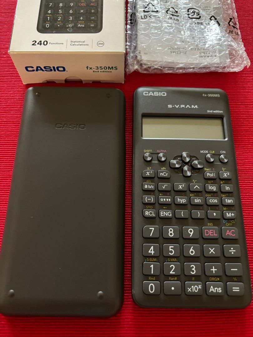 (Brand new) Casio Scientific Calculator fx-350MS (2nd edition)- black ...