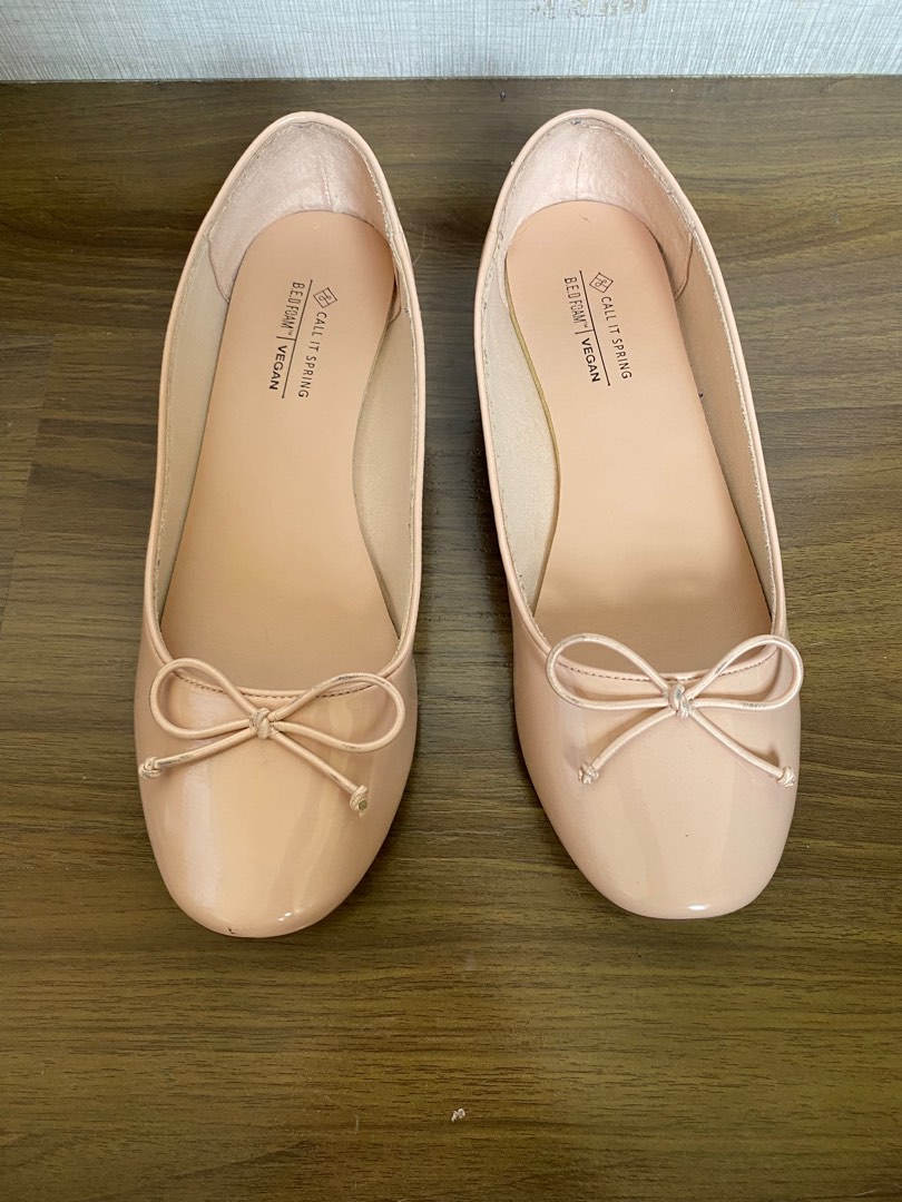 Call It Spring Gyzelle nude flats, Women's Fashion, Footwear, Flats ...