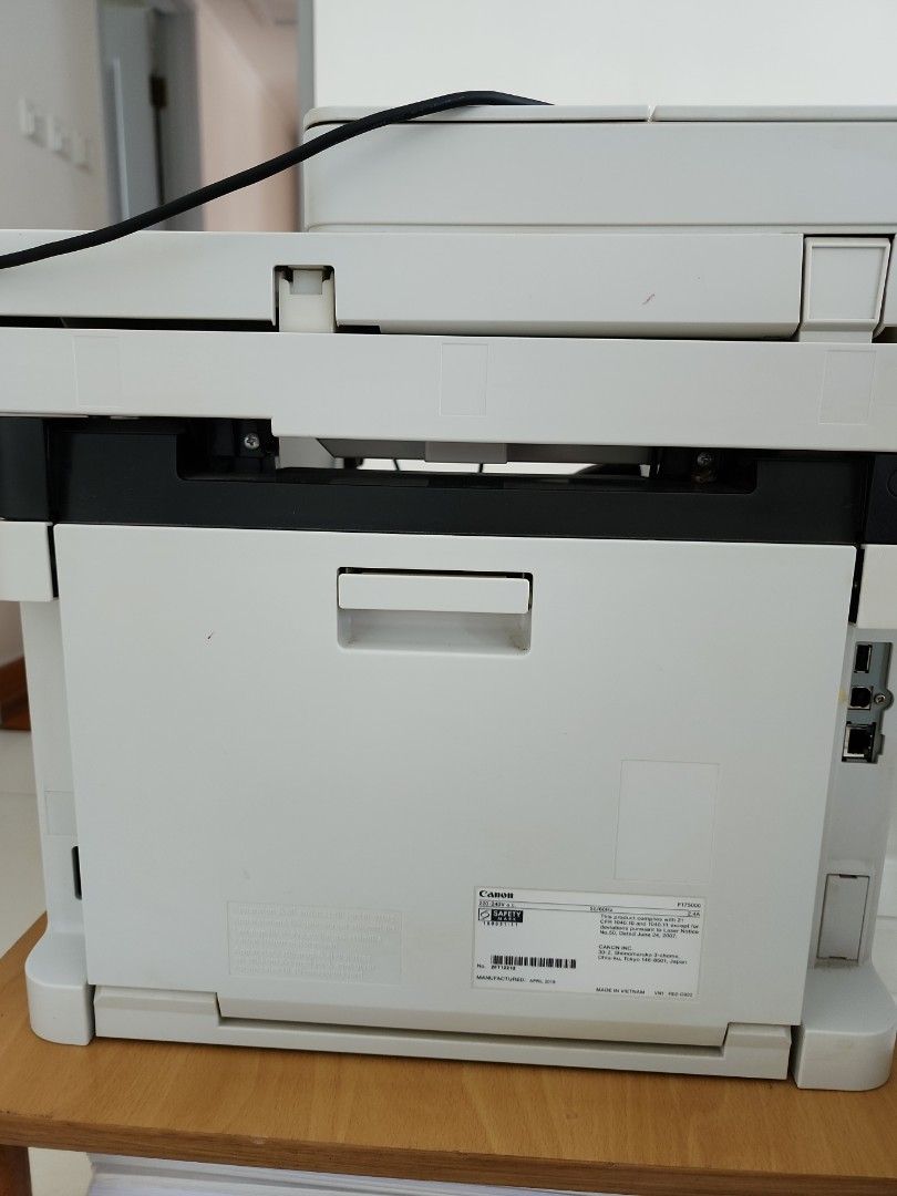 Canon printer, scanner, photocopier with full set ink - MF643Cdw, 電腦＆科技 ...