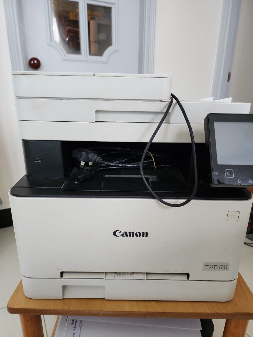 Canon printer, scanner, photocopier with full set ink - MF643Cdw, 電腦＆科技 ...