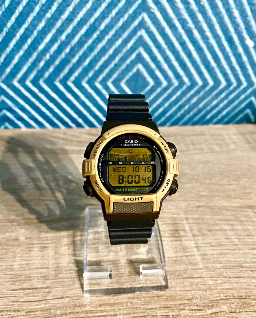 Casio Fish En Time, Men's Fashion, Watches & Accessories, Watches on ...