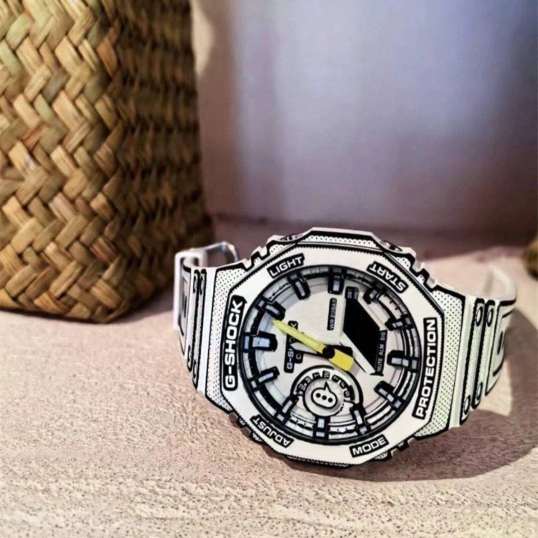 CASIO G-SHOCK watch for men or women GA-2100MNG comic style MANGA THEME ...