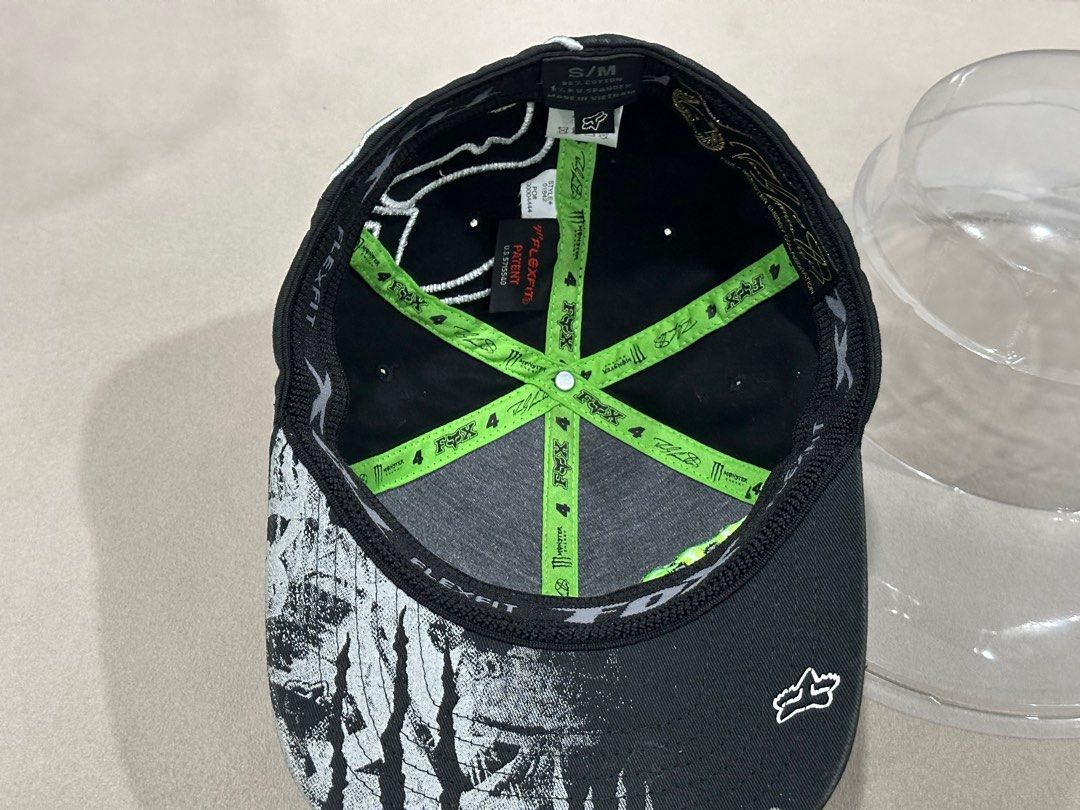 CL3053 Topi Cap Fox Racing Monster Energy Collaboration Ricky ...
