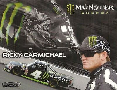 CL3053 Topi Cap Fox Racing Monster Energy Collaboration Ricky ...