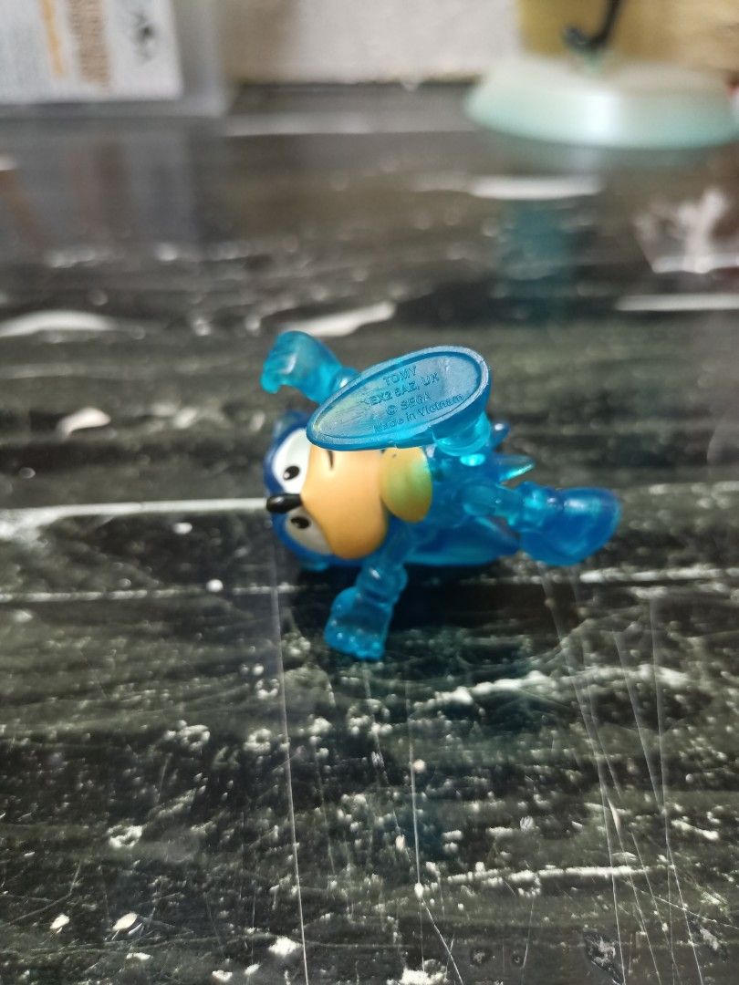 CLEAR BLUE Sonic the Hedgehog Tomy, Hobbies & Toys, Toys & Games on ...