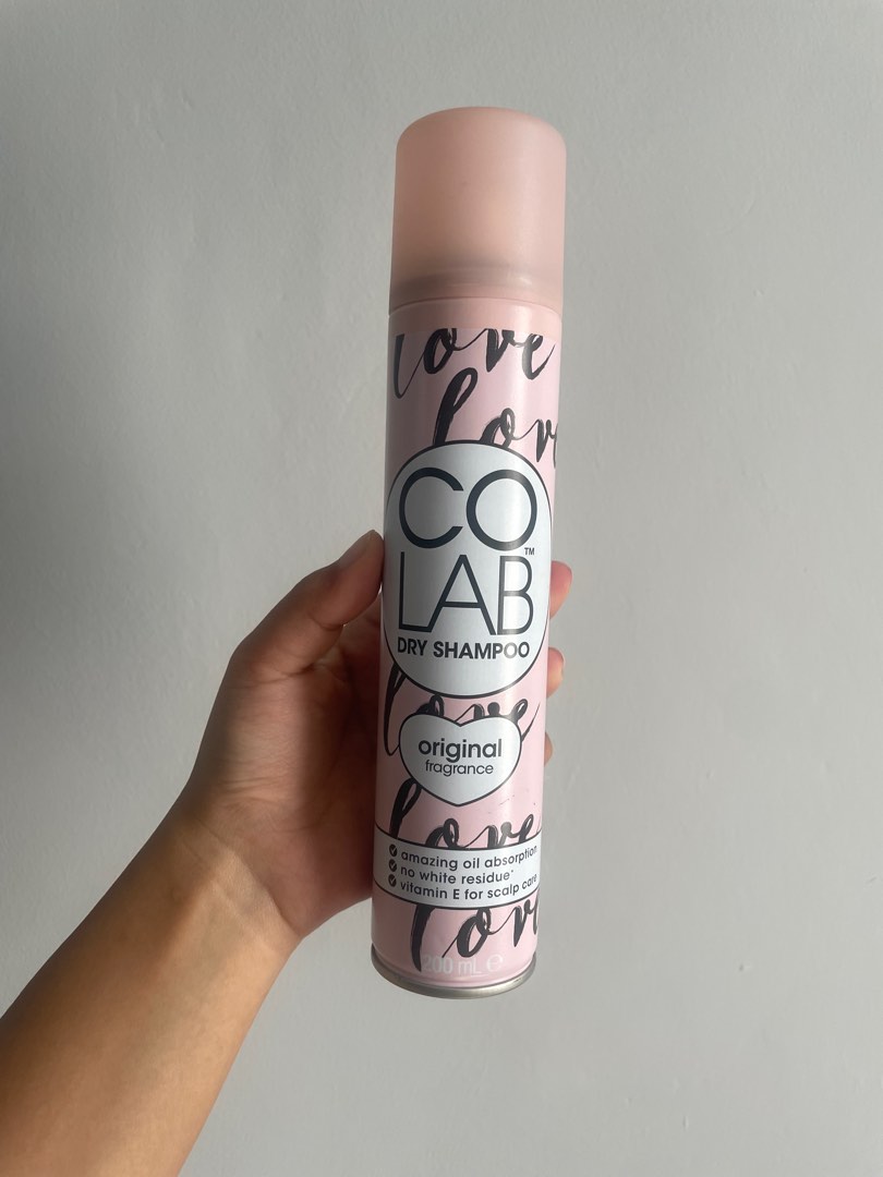 COLAB colab co lab Dry Shampoo Original, Kesehatan & Kecantikan, Kulit ...