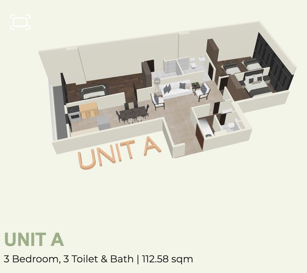 Corner 3 Bedroom Unit at San Juan Baron Lvxe near Greenhills, Xavier ...