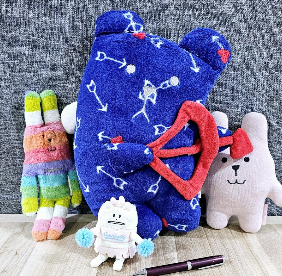 Craftholic 4pc plush from rm25, Hobbies & Toys, Toys & Games on Carousell