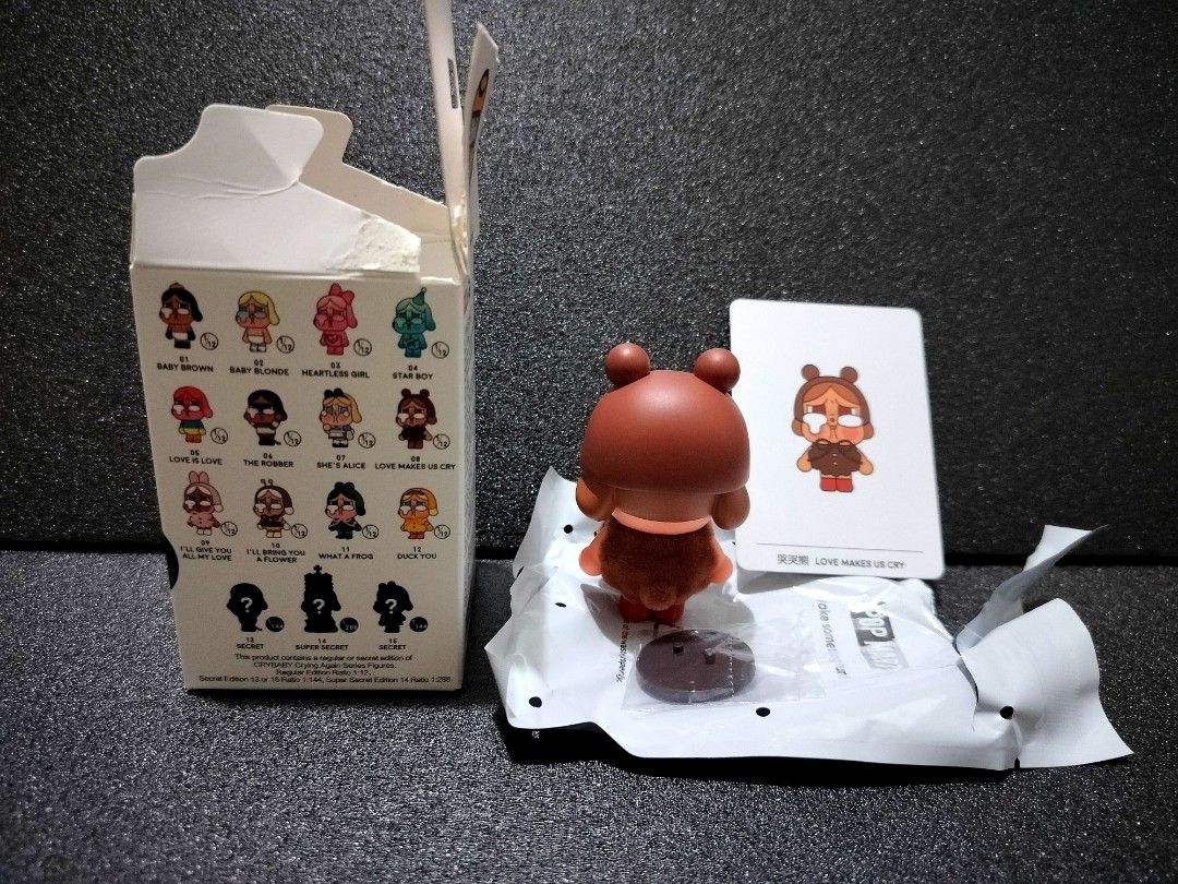 CRYBABY Crying Again Series Figures (LOVE MAKES US CRY), Hobbies & Toys ...