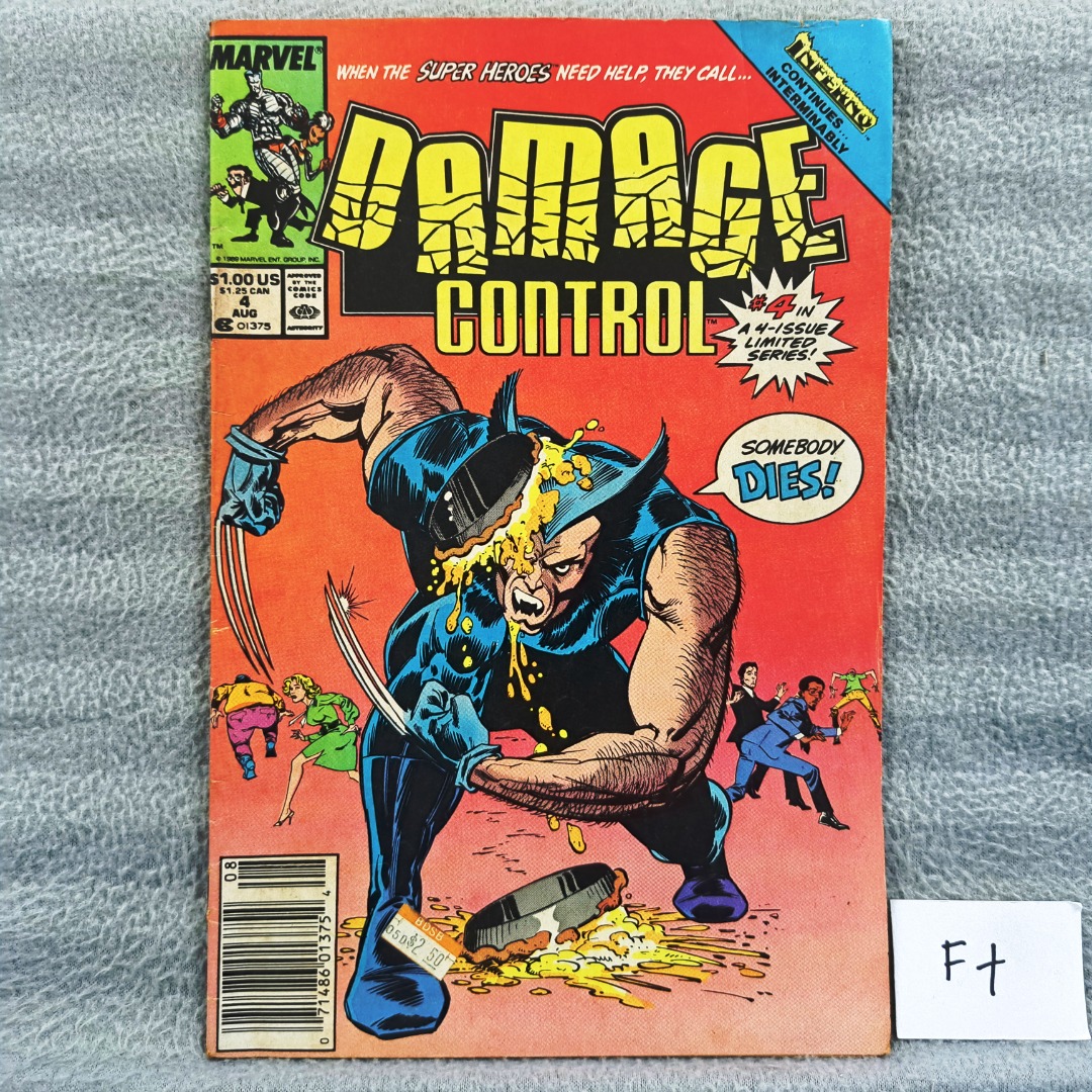 Damage Control #4 (1st Series) Marvel Comics (Dwayne McDuffie, Ernie ...