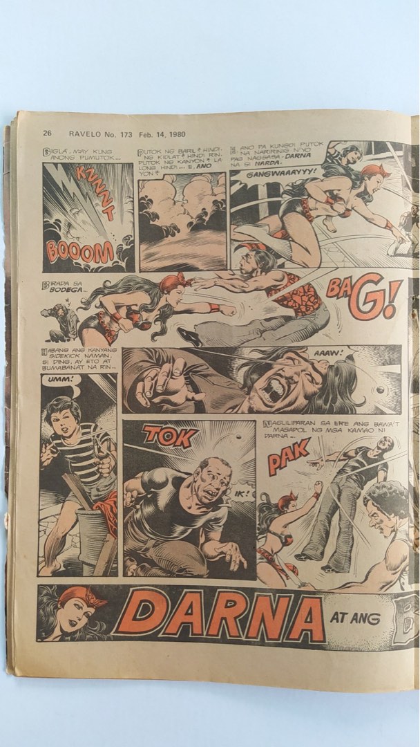 Darna Komiks - Ravelo Komiks Fernando Poe Jr. Cover, Hobbies & Toys ...