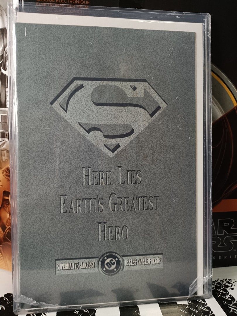 DC Comics Death of Superman, Hobbies & Toys, Books & Magazines, Comics ...
