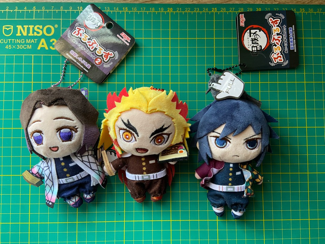 Demon Slayer Mini Plushie, Hobbies & Toys, Toys & Games on Carousell