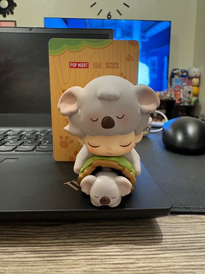 Dimoo Sleeping Koala, Hobbies & Toys, Toys & Games on Carousell
