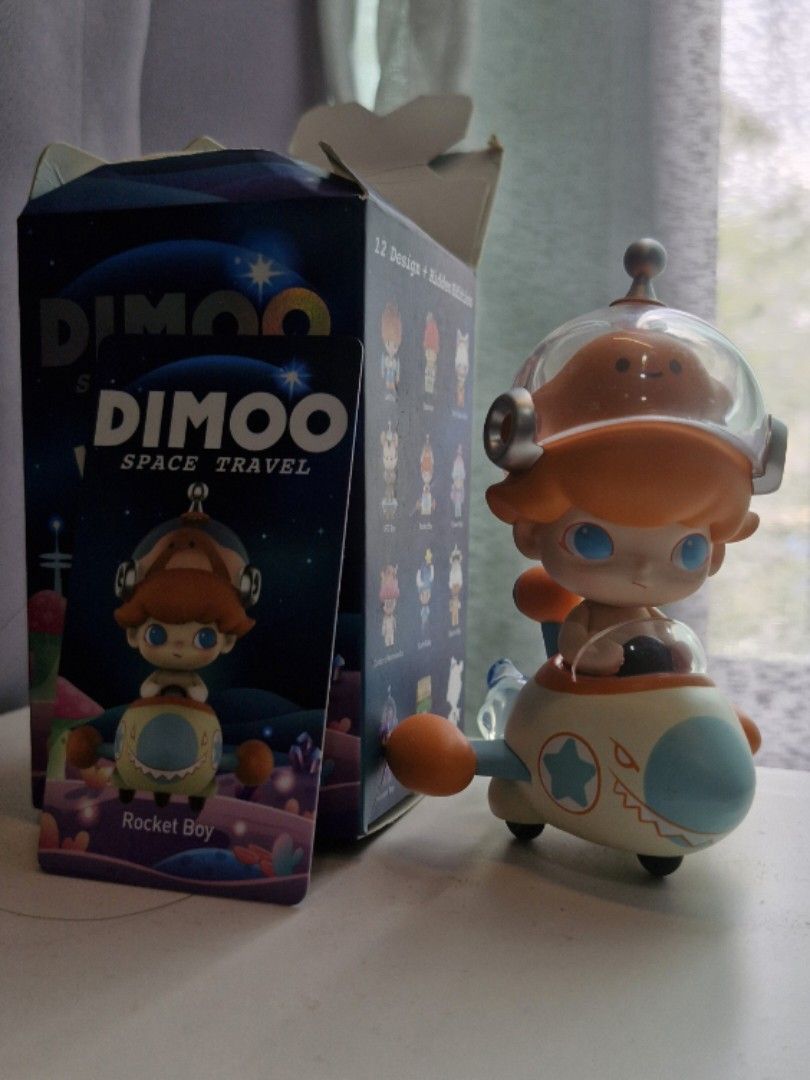 Dimoo Space Travel -Rocket Boy, Hobbies & Toys, Toys & Games on Carousell
