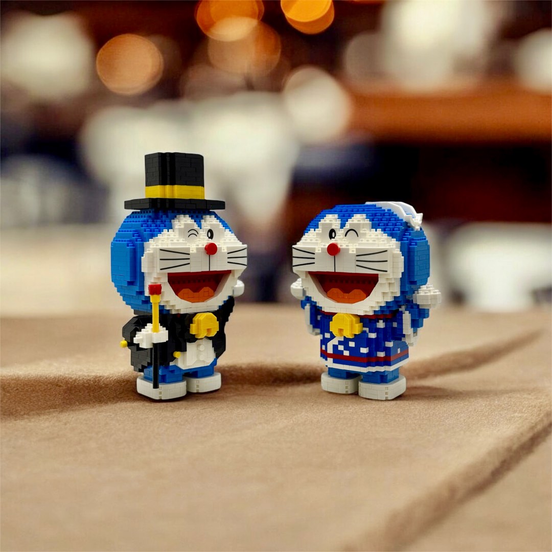 Doraemon Lego display figures, Hobbies & Toys, Toys & Games on Carousell