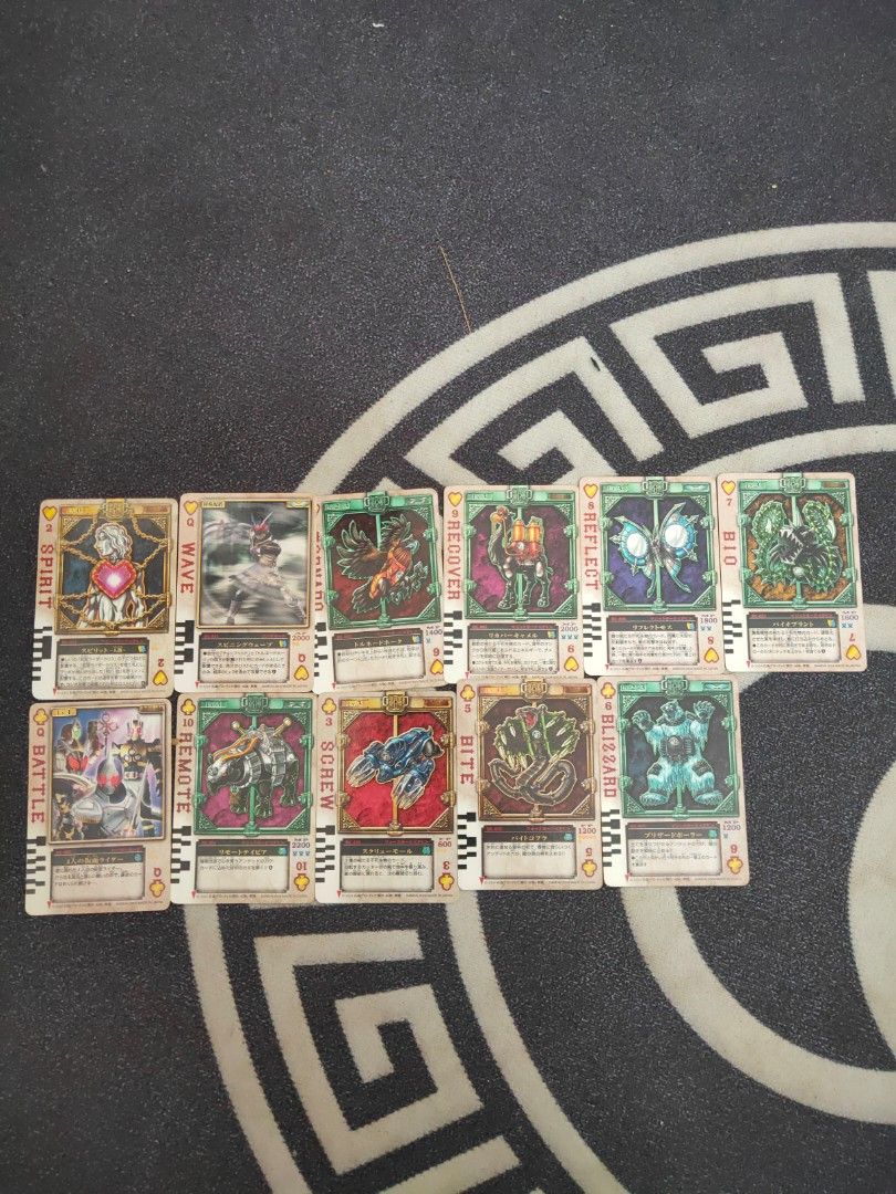 Dx Kamen Rider Blade Card, Hobbies & Toys, Toys & Games on Carousell