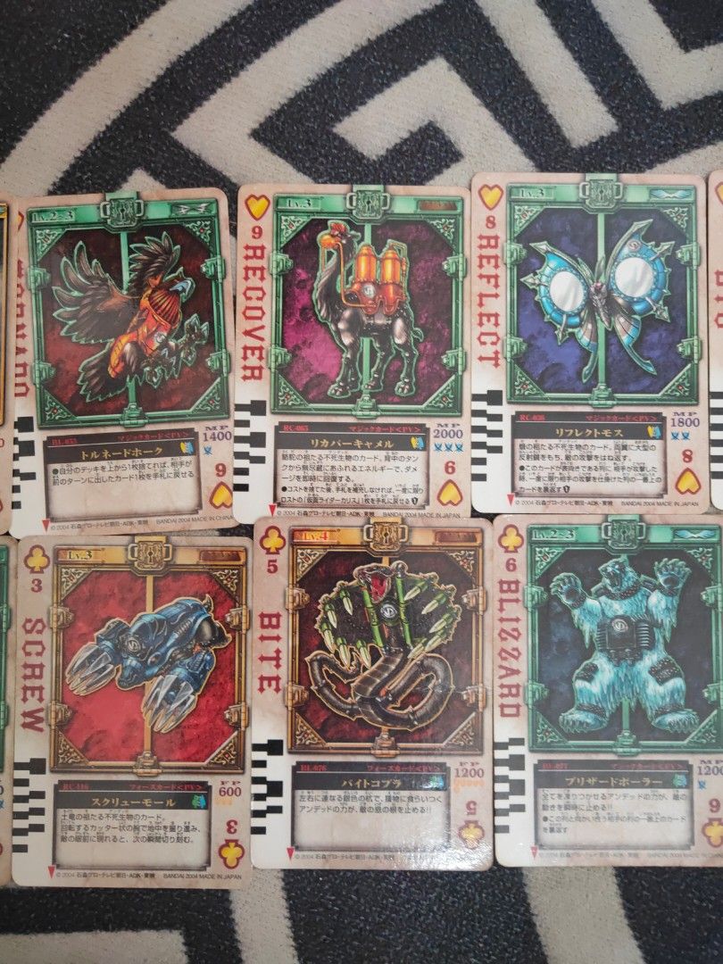 Dx Kamen Rider Blade Card, Hobbies & Toys, Toys & Games on Carousell