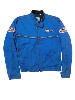 ELF 300 Anniversary Red Baron Motorcycle Jacket, Men's Fashion, Coats ...