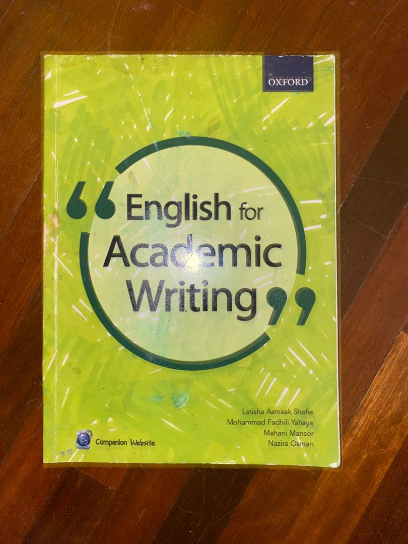 ENGLISH FOR ACADEMIC WRITING, Hobbies & Toys, Books & Magazines ...