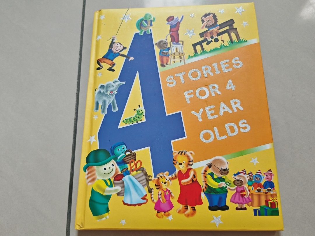 English Hardcover Story Book - Stories for 4 year old, Hobbies & Toys ...