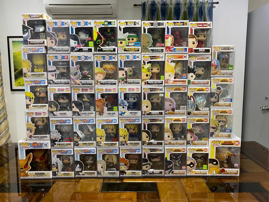 Funko Pops - Random, Demon Slayer, Naruto, Attack On Titan, My Hero ...