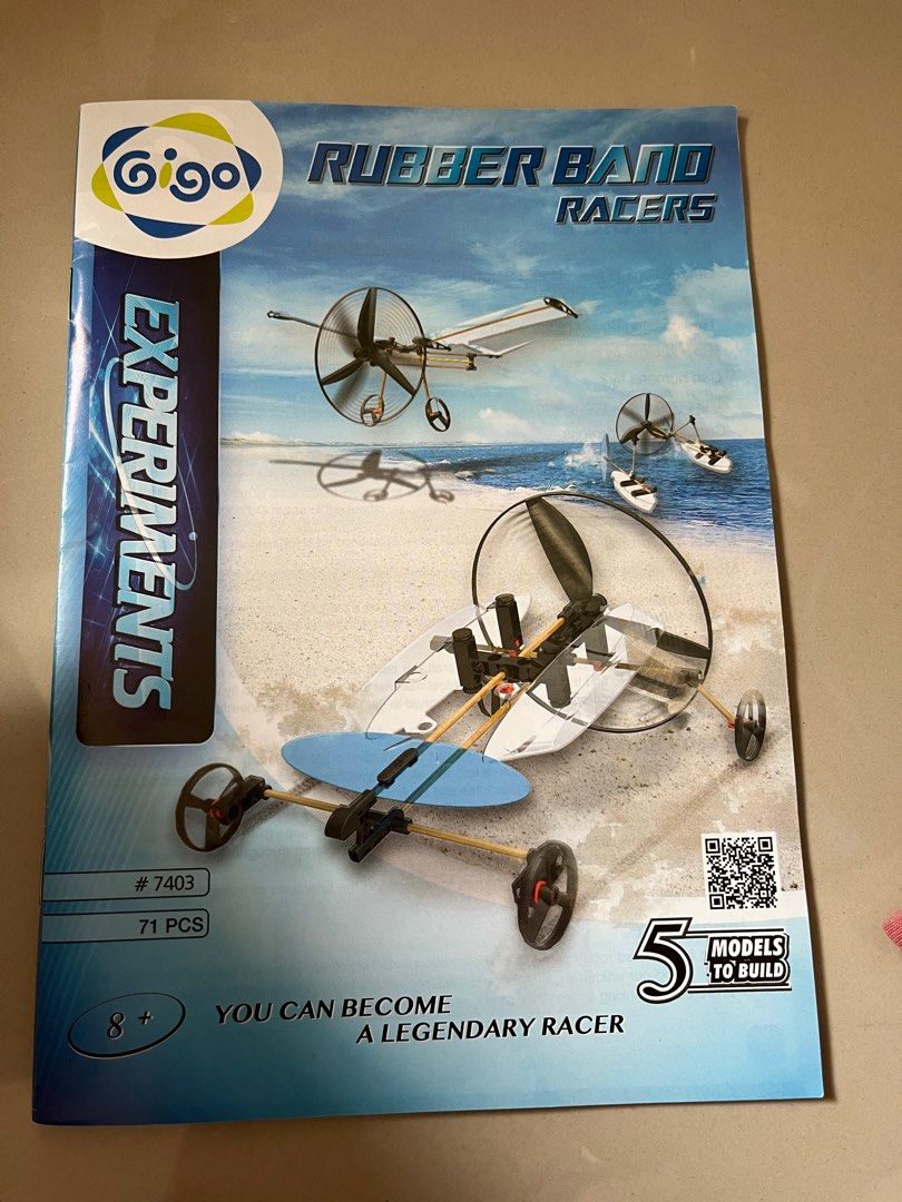 Gigo Rubber Band Races, Hobbies & Toys, Toys & Games on Carousell