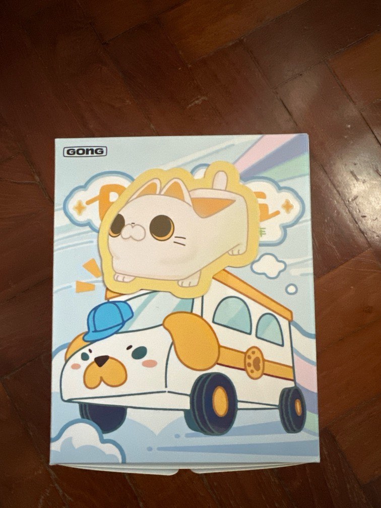 GONG Original Roaming Series Plush Toy Car for labubu, Hobbies & Toys ...