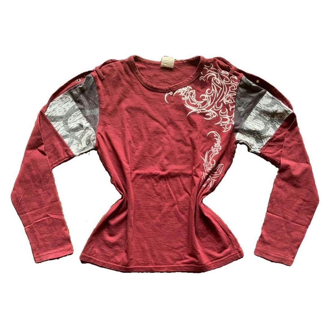 graphic print grunge long sleeve scorpion gothic japan visual kei not ...