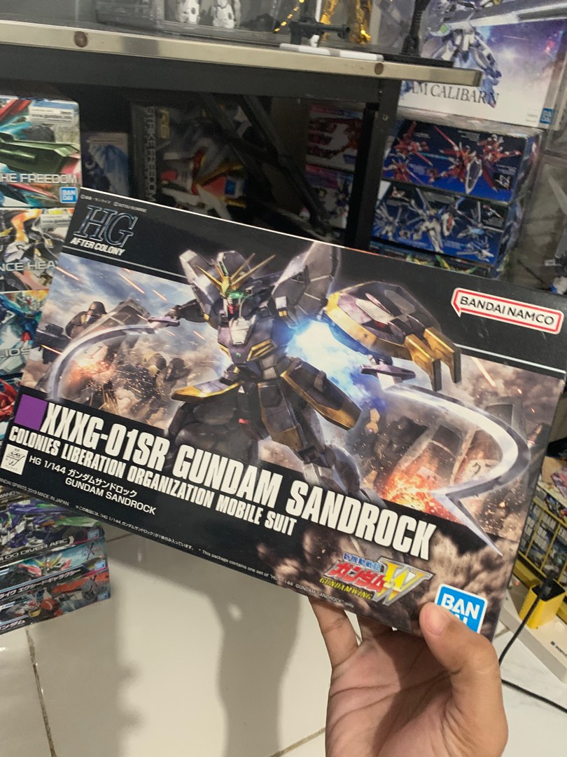 Gundam sandrock hg, Hobbies & Toys, Toys & Games on Carousell