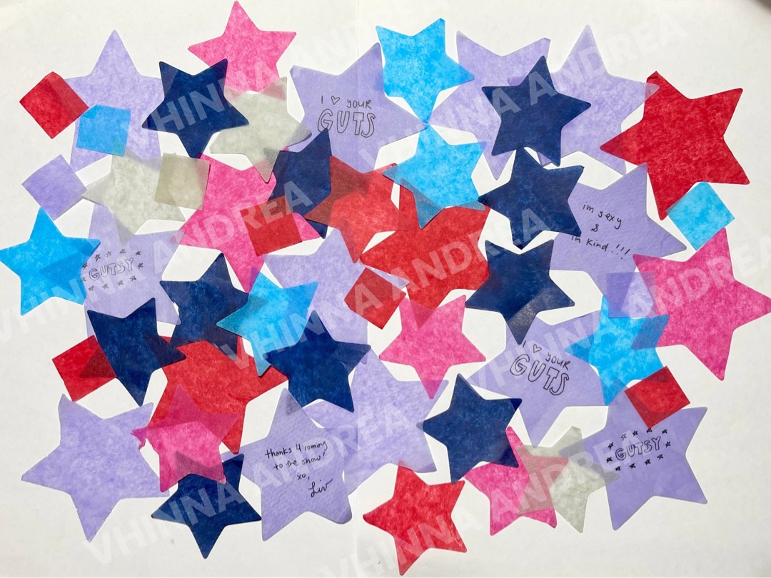 Guts Tour Confetti, Hobbies & Toys, Memorabilia & Collectibles, Fan ...