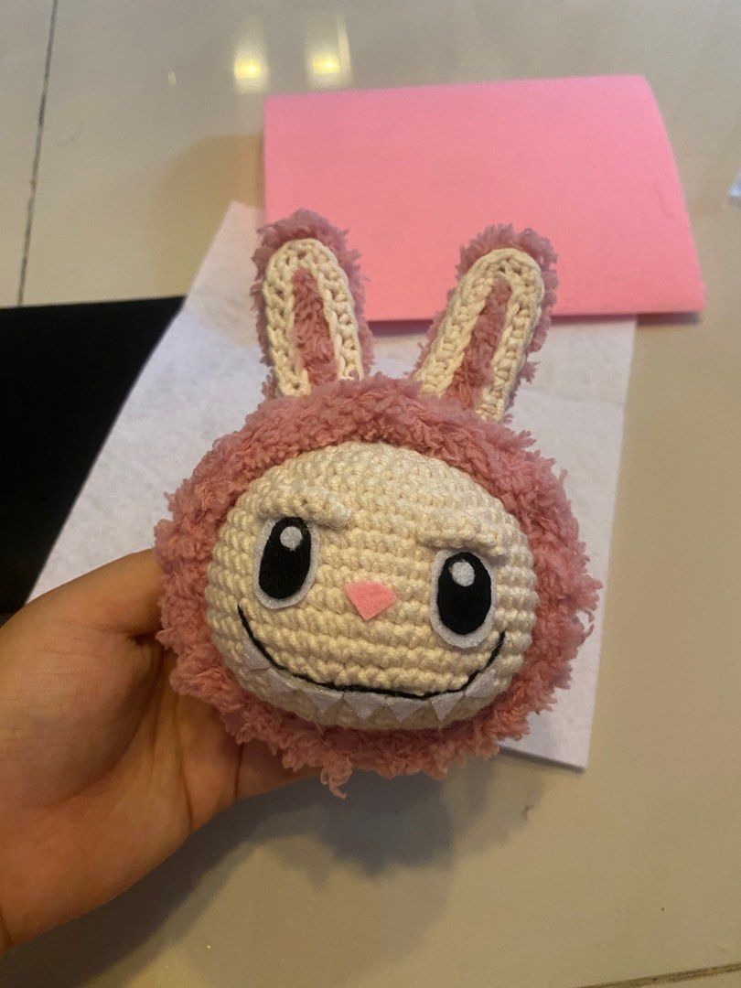 HANDMADE LABUBU CROCHET, Hobbies & Toys, Stationery & Craft, Handmade ...