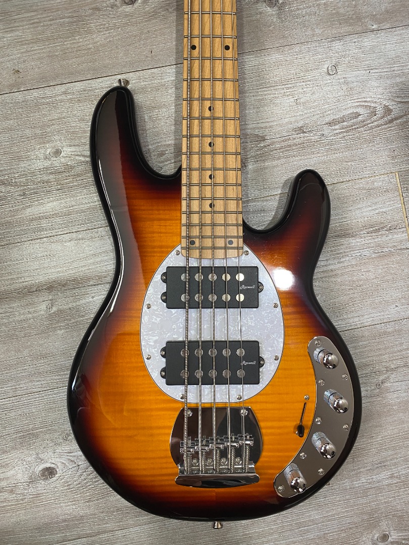 Harley Benton Deluxe Series 5 Strings Bass, 興趣及遊戲, 音樂、樂器 & 配件, 樂器 ...